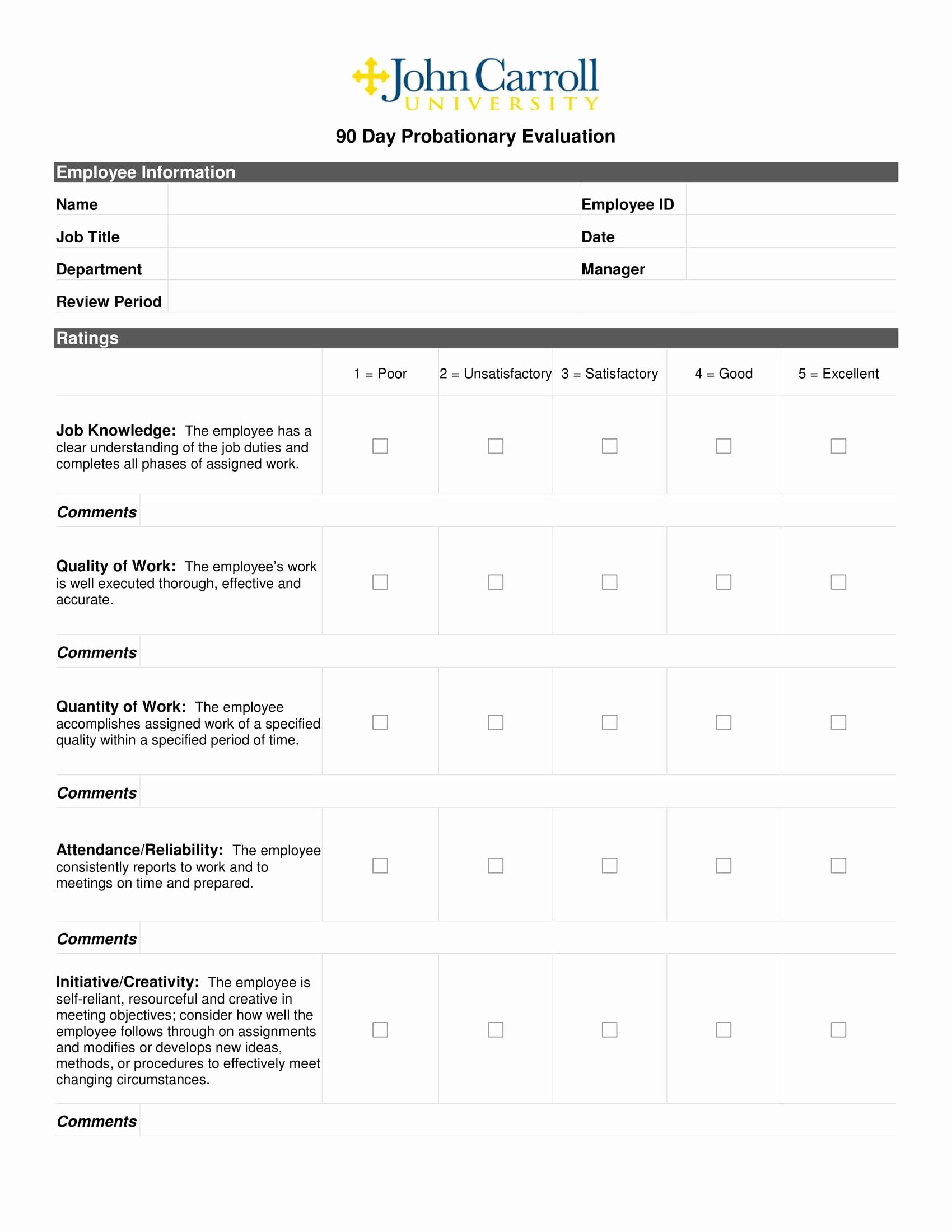 90 Day Check In Template Printable Templates