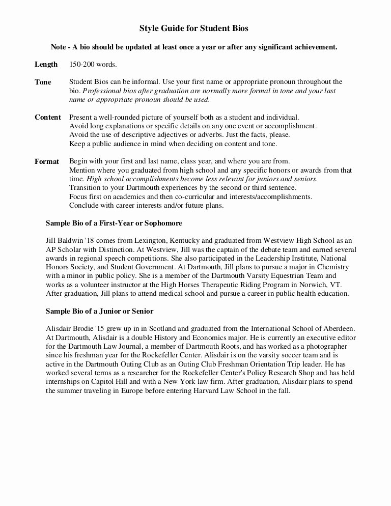 30 An Example Of An Autobiography Example Document Template