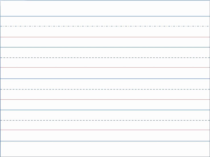 30 Blank Lined Paper For Kindergarten Example Document Template
