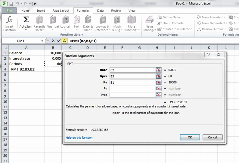 30 Car Loan Formula Excel Example Document Template