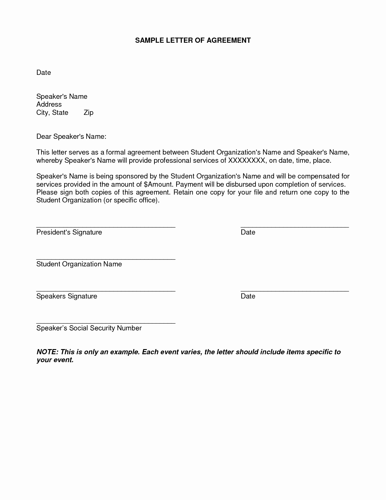 30 End Of Contract Letter Sample Example Document Template