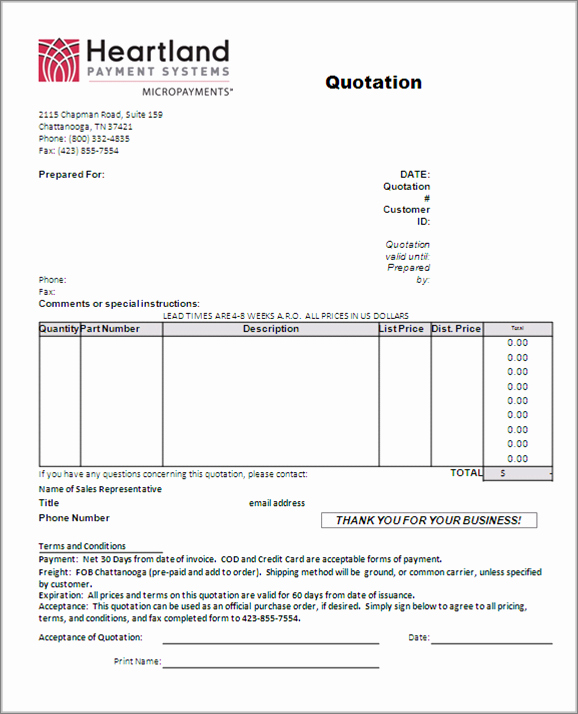30 Example Of A Quotation Example Document Template