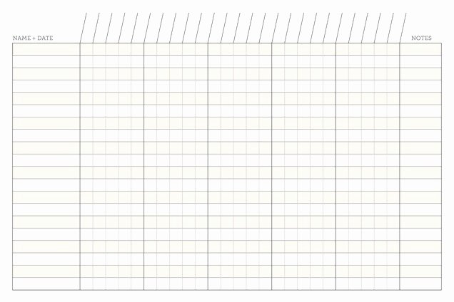 30 Free Blank Chart Templates Example Document Template