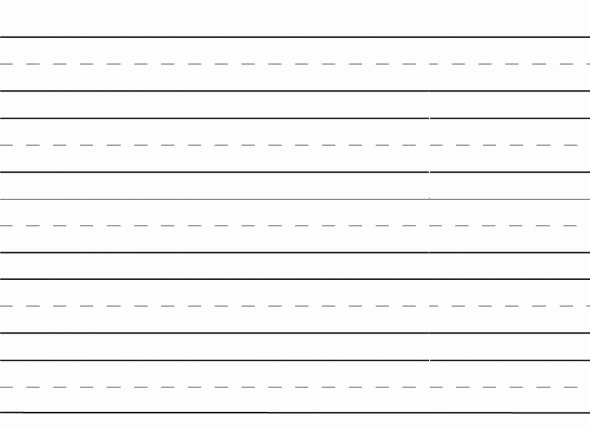 30 Free Lined Paper For Kindergarten Example Document Template