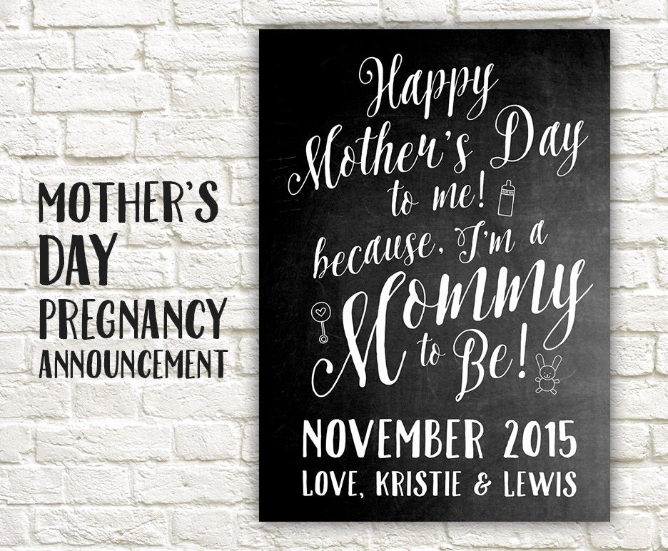 30 Free Printable Pregnancy Announcements Example Document Template