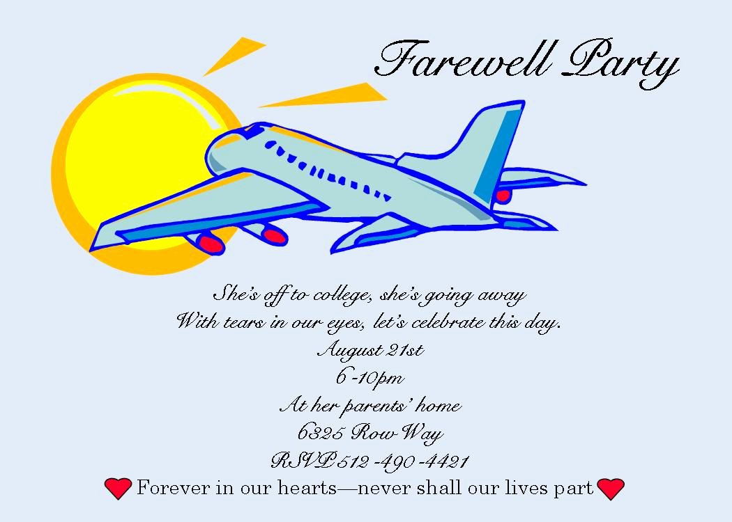 30 Goodbye Party Invitation Wording Example Document Template 30 Goodbye Party Invitation Wording Example Document Template