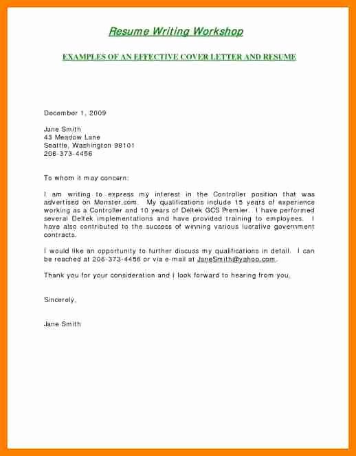 30 Job Application Writing Sample Example Document Template