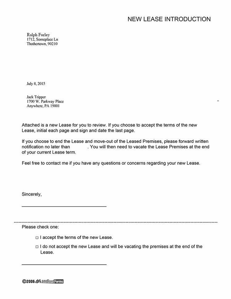 Sample Letter To Landlord For Repair Re