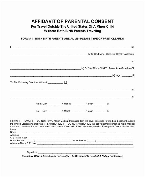 30 Medical Consent Form For Caregiver Example Document Template