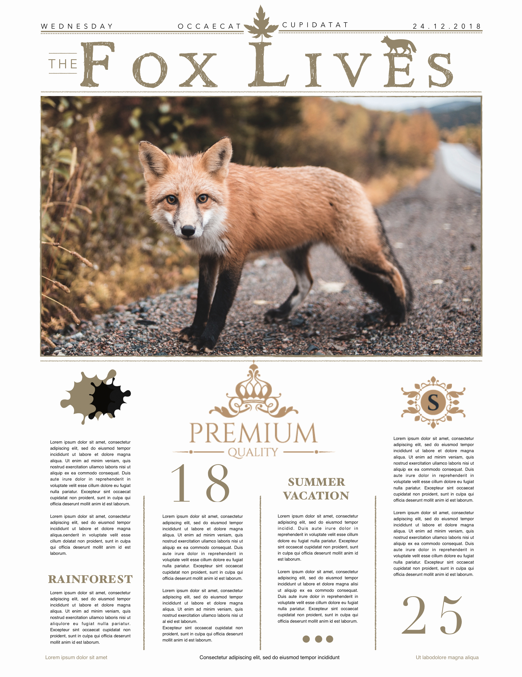 30 Newspaper Format Google Docs Example Document Template