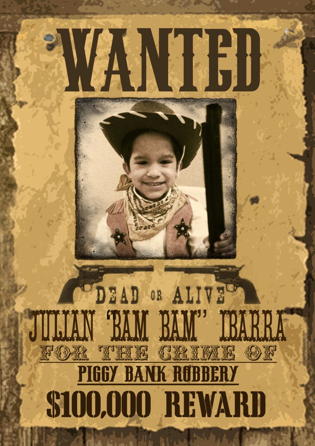 30 Old Western Wanted Poster Example Document Template