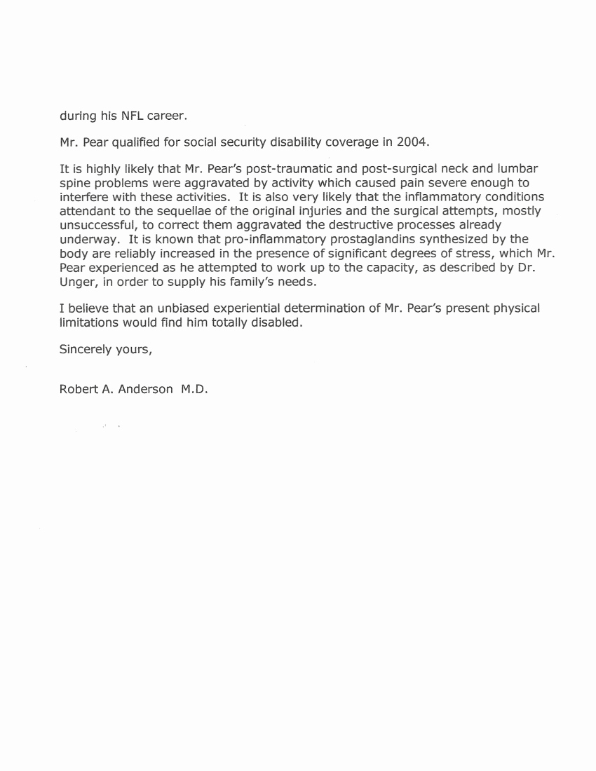Physician Sample Disability Letter From Doctor