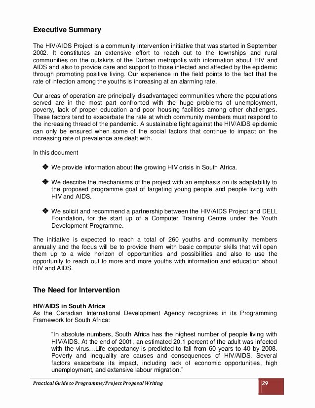 30 Sample Executive Summary Proposal Example Document Template