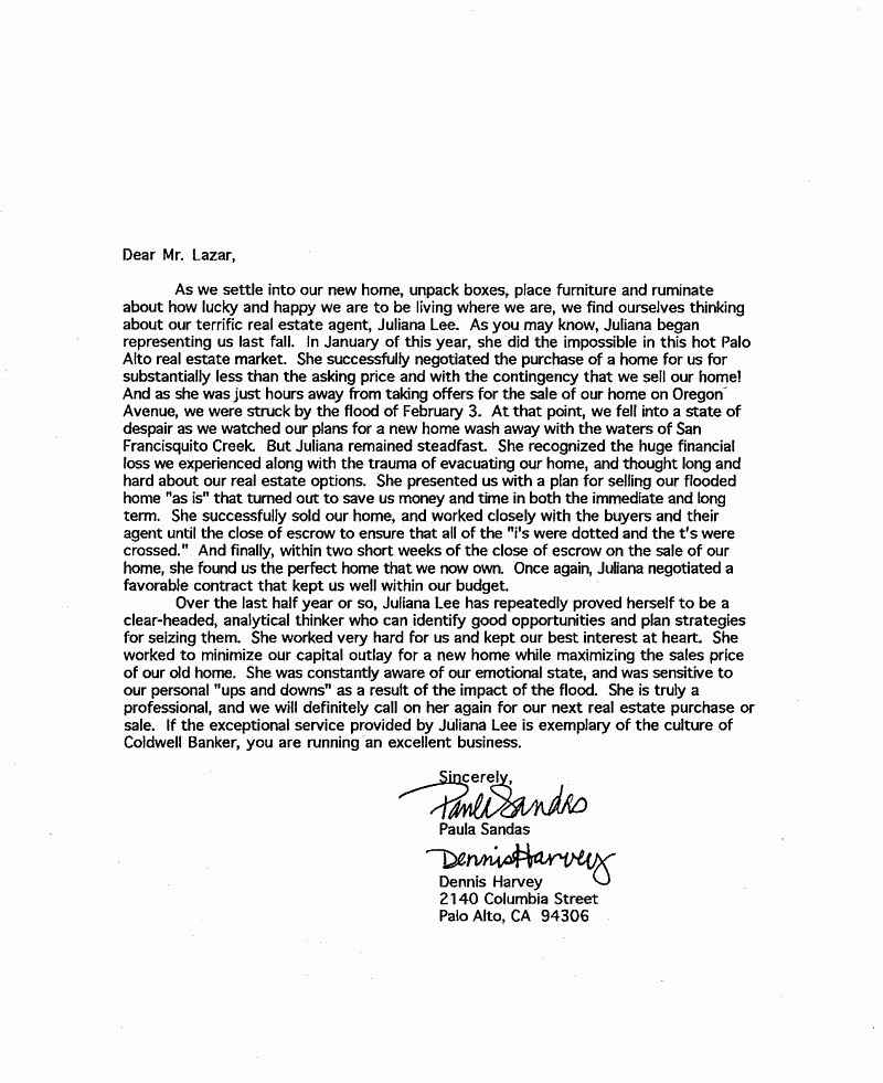 30 Sample Letter To Home Seller Example Document Template