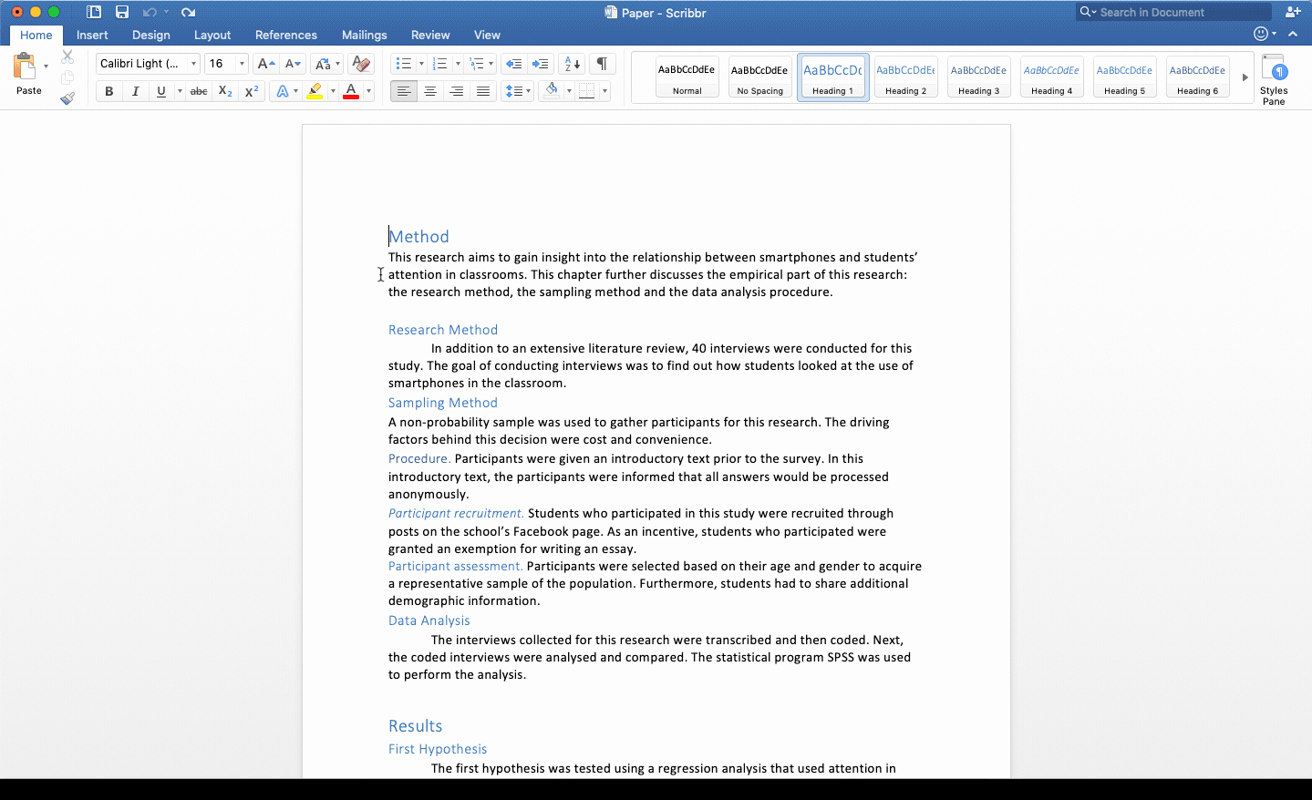 30 Samples Of Apa Format Example Document Template